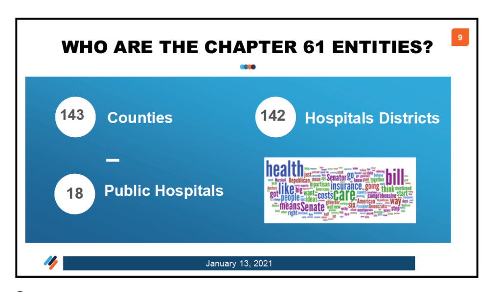 Indigent Health Care - Texas County Progress